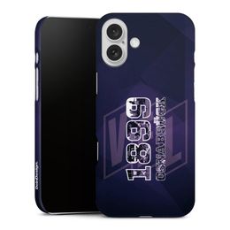 DeinDesign iPhone 16 Plus Handy Premium Case Smartphone Handyh&uuml;lle Schutzh&uuml;lle matt Vfl Osnabr&uuml;ck Sports Official Licensed Product Premium Case