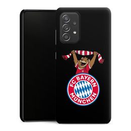 DeinDesign Galaxy A52s 5G Handy Premium Case Smartphone Handyh&uuml;lle Schutzh&uuml;lle matt Fc Bayern M&uuml;nchen Bernie Official Licensed Product Premium Case