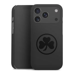 DeinDesign iPhone 17 Pro Handy Premium Case Smartphone Handyh&uuml;lle Schutzh&uuml;lle gl&auml;nzend Official Licensed Product Spvgg Greuther F&uuml;rth Clover Premium Case