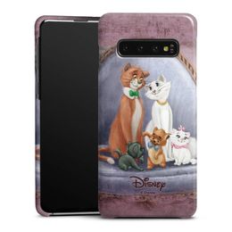DeinDesign Galaxy S10 Handy Premium Case Smartphone Handyh&uuml;lle Schutzh&uuml;lle gl&auml;nzend Disney Official Licensed Product Aristocats Premium Case