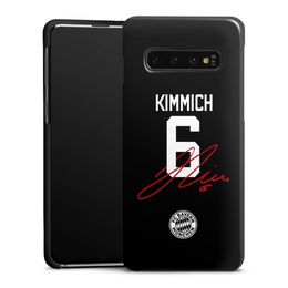 DeinDesign Galaxy S10 Handy Premium Case Smartphone Handyh&uuml;lle Schutzh&uuml;lle gl&auml;nzend Fcb Fc Bayern M&uuml;nchen Kimmich Premium Case
