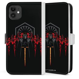DeinDesign iPhone 11 Handy Klapph&uuml;lle Handyh&uuml;lle aus Kunst Leder wei&szlig; Flip Case Stormtrooper Kylo Ren Star Wars Sideflip mit Lasche