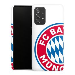 DeinDesign Galaxy A52s 5G Handy Premium Case Smartphone Handyh&uuml;lle Schutzh&uuml;lle matt Fc Bayern M&uuml;nchen Fcb Logo Premium Case