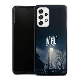 DeinDesign Galaxy A33 5G Handy Slim Case extra d&uuml;nn Silikon Handyh&uuml;lle schwarz H&uuml;lle Soccer Vfl Osnabr&uuml;ck Official Licensed Product Silikon Slim Case