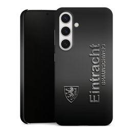 DeinDesign Galaxy S24 Handy Premium Case Smartphone Handyh&uuml;lle Schutzh&uuml;lle matt Logo Eintracht Braunschweig Official Licensed Product Premium Case
