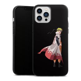 DeinDesign iPhone 13 Pro Max Handy Silikon H&uuml;lle Case schwarz Handyh&uuml;lle Sensei Naruto Shippuden Hokage