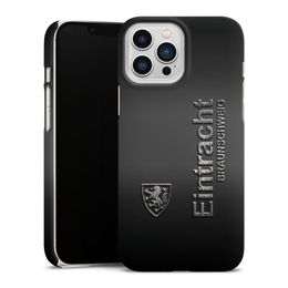DeinDesign iPhone 13 Pro Max Handy Premium Case Smartphone Handyh&uuml;lle Schutzh&uuml;lle matt Logo Eintracht Braunschweig Official Licensed Product Premium Case