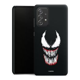 DeinDesign Galaxy A52s 5G Handy Premium Case Smartphone Handyh&uuml;lle Schutzh&uuml;lle matt Venom Marvel Official Licensed Product Premium Case