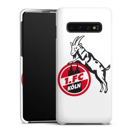 DeinDesign Galaxy S10 Handy Premium Case Smartphone Handyh&uuml;lle Schutzh&uuml;lle gl&auml;nzend Official Licensed Product Coat Of Arms 1. Fc K&ouml;ln Premium Case