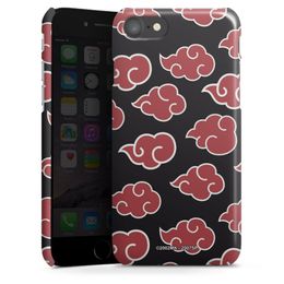 DeinDesign iPhone SE (2020) Handy Premium Case Smartphone Handyh&uuml;lle Schutzh&uuml;lle gl&auml;nzend Akatsuki Pattern Naruto Shippuden Premium Case