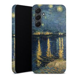 DeinDesign Galaxy A35 5G Handy Premium Case Smartphone Handyh&uuml;lle Schutzh&uuml;lle gl&auml;nzend Kunst Painting Premium Case