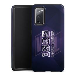 DeinDesign Galaxy S20 FE 5G Handy Panzer Handyh&uuml;lle robuste Outdoor H&uuml;lle Schutzh&uuml;lle gl&auml;nzend Official Licensed Product Sports Vfl Osnabr&uuml;ck Tough Case