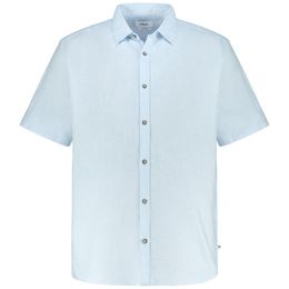 Herren Gro&szlig;e Gr&ouml;&szlig;en | s.Oliver Freizeithemd aus Leinen Farbe hellblau Gr&ouml;&szlig;e: 5XL