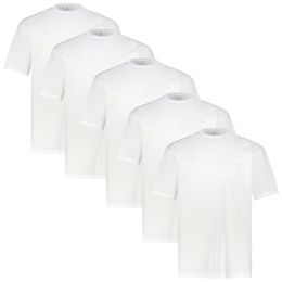 Herren Gro&szlig;e Gr&ouml;&szlig;en | Pfundskerl 5er-Pack Basic T-Shirt Farbe wei&szlig; Gr&ouml;&szlig;e: 6XL