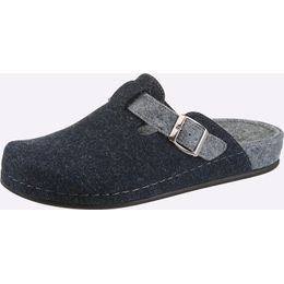 Casual Looks Herren Hausschuh, Gr. 45marine, Schuhe