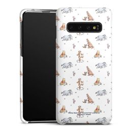 DeinDesign Galaxy S10 Handy Premium Case Smartphone Handyh&uuml;lle Schutzh&uuml;lle gl&auml;nzend Disney Winnie The Pooh Official Licensed Product Premium Case