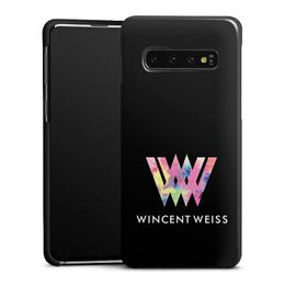 DeinDesign Galaxy S10 Handy Premium Case Smartphone Handyh&uuml;lle Schutzh&uuml;lle gl&auml;nzend Official Licensed Product Wincent Weiss Music Premium Case