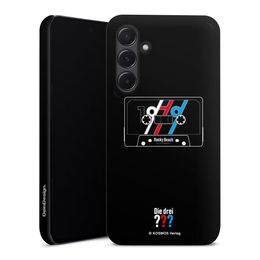 DeinDesign Galaxy A35 5G Handy Premium Case Smartphone Handyh&uuml;lle Schutzh&uuml;lle matt Official Licensed Product Die Drei ??? Cassette Premium Case