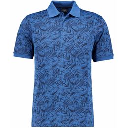 Ragman Herren Poloshirtblau, melange, 765, Gr. XL, Piqu&eacute;, 62% Baumwolle 38% Polyester, Shirts