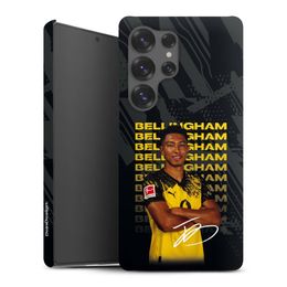 DeinDesign Galaxy S25 Ultra Handy Premium Case Smartphone Handyh&uuml;lle Schutzh&uuml;lle matt Borussia Dortmund Jobe Bellingham Bvb Premium Case