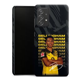 DeinDesign Galaxy A52s 5G Handy Premium Case Smartphone Handyh&uuml;lle Schutzh&uuml;lle matt Borussia Dortmund Jobe Bellingham Bvb Premium Case