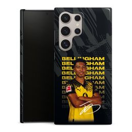 DeinDesign Galaxy S24 Ultra Handy Premium Case Smartphone Handyh&uuml;lle Schutzh&uuml;lle gl&auml;nzend Borussia Dortmund Jobe Bellingham Bvb Premium Case