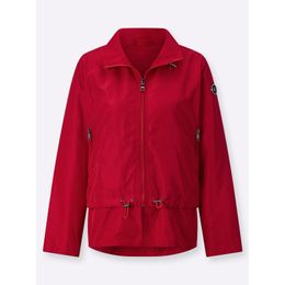 WITT Damen Blousonjacke mit Tunnelzug, rot, Gr&ouml;&szlig;e 36