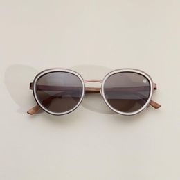 Holzkern Sonnenbrille The Strategist (Schiefer/Braun)