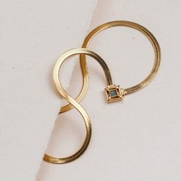 Holzkern Awakening Halskette Damen Gold und Marmor