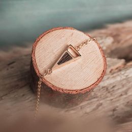 Holzkern Ink Armband Damen Gold und Wenge