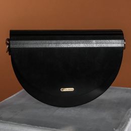 Holzkern Handtasche Uniqase Asumi Schwarzer Ahorn Umh&auml;ngetasche