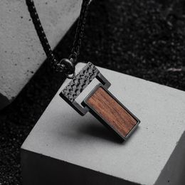 Holzkern Transcendent Herren Antiksilber und Koa