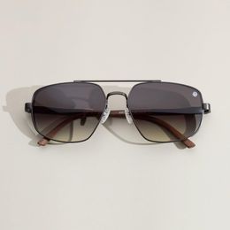 Holzkern Sonnenbrille The Rationalist (Schiefer/Dunkelgrau)