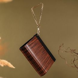 Holzkern Handtasche Uniqase Chinira VEGAN Rosenholz Clutch