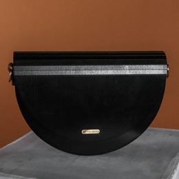 Holzkern Handtasche Uniqase Asumi VEGAN Schwarzer Ahorn Umh&auml;ngetasche