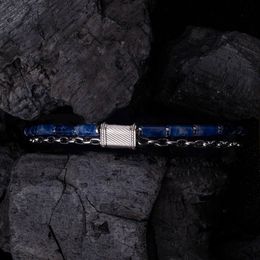 Holzkern Supersonic Herren Silber und Marmor