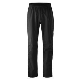 Gonso Damen Fahrradhose "Save Pants Zip", schwarz, Gr. XL, 100% Polyester, Hosen, Unisex Regenhose, wasserdichte Radhose, ideal als &Uuml;berhose