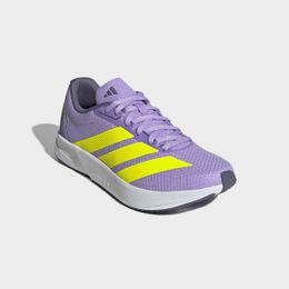 Damen Laufschuh "DURAMO RC2 RUNNING", adidas Performance, Gr. 38glow lila, solar gelb, preloved violet, Textil, Schuhe, sehr leicht