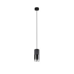 Trio Leuchten H&auml;ngeleuchte Robin, Schwarz, Metall, Glas, 10x23-150x10 cm, beliebig k&uuml;rzbar, Lampen & Leuchten, Innenbeleuchtung, Leuchten nach R&auml;umen, Esstischlampen