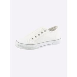 Andrea Conti Damen Sneaker, Wei&szlig;, Gr. 41, Sneakers & Schn&uuml;rer, Material: Textil