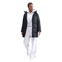 Nike - "Classic" Steppjacke f&uuml;r Damen, Isoliert, Therma-Fit, Lose (Schwarz)