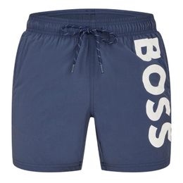 BOSS - "Octopus" Badeshorts f&uuml;r Herren, Logo (Marine)