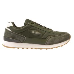 Kappa - Sneaker f&uuml;r Herren, Wildleder, Flach (Armee-Gr&uuml;n)
