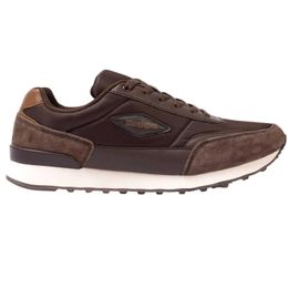 Kappa - Sneaker f&uuml;r Herren, Wildleder, Flach (Dunkelbraun)