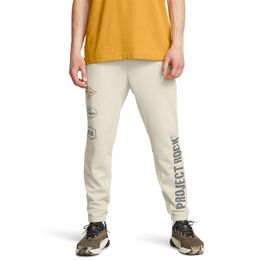 Under Armour - "Project Rock" Jogginghosen f&uuml;r Herren (Braun)