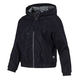 Puma - "T7" Trainingsjacke f&uuml;r Damen, Denim (Schwarz)