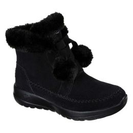 Skechers - "On The Go Joy" Stiefeletten f&uuml;r Damen, Leder (Schwarz)