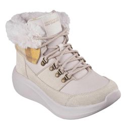 Skechers - "On The Go" Mit Kunstpelz-Besatz Stiefeletten f&uuml;r Damen (Nat&uuml;rlich)