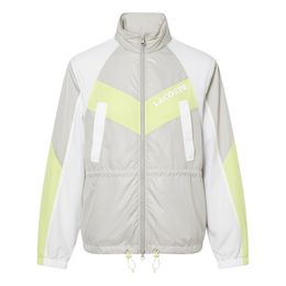 Lacoste - Kapuzenjacke f&uuml;r Damen, &Uuml;bergro&szlig; (Grau)