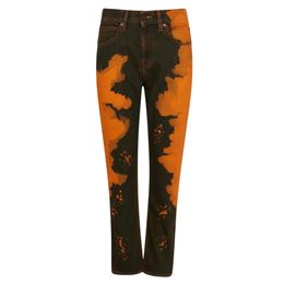 Calvin Klein - Jeans f&uuml;r Damen (Orange/Schwarz)